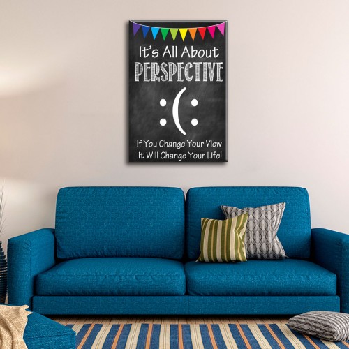 All About Perspective Kanvas Tablo